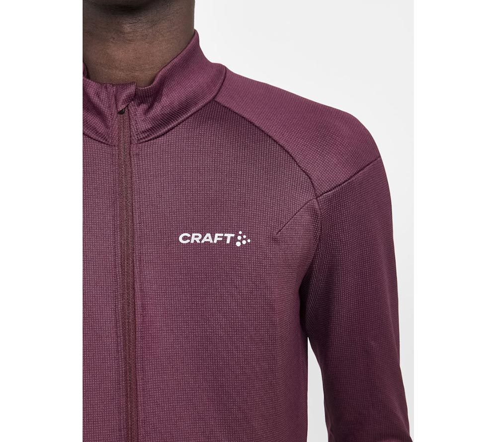 Craft Pro Bike SubZ Lumen Fietsshirt Lange Mouwen Donkerrood Heren