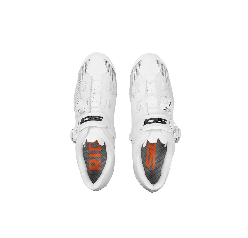 Sidi Genius 10 Knit Wielrenschoenen Wit Heren