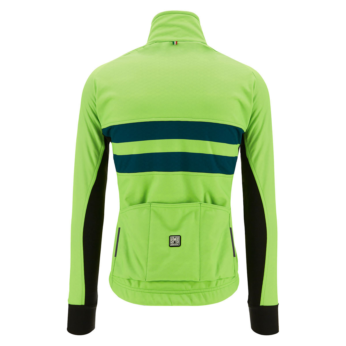 Santini Colore Halo Fietsjack Fluo Groen Heren