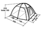 Outwell Arizona L Tent Groen