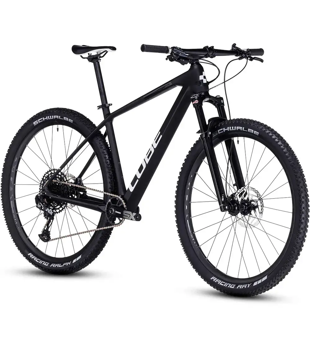 Cube Reaction C:62 One Mountainbike Carbon/Wit Heren