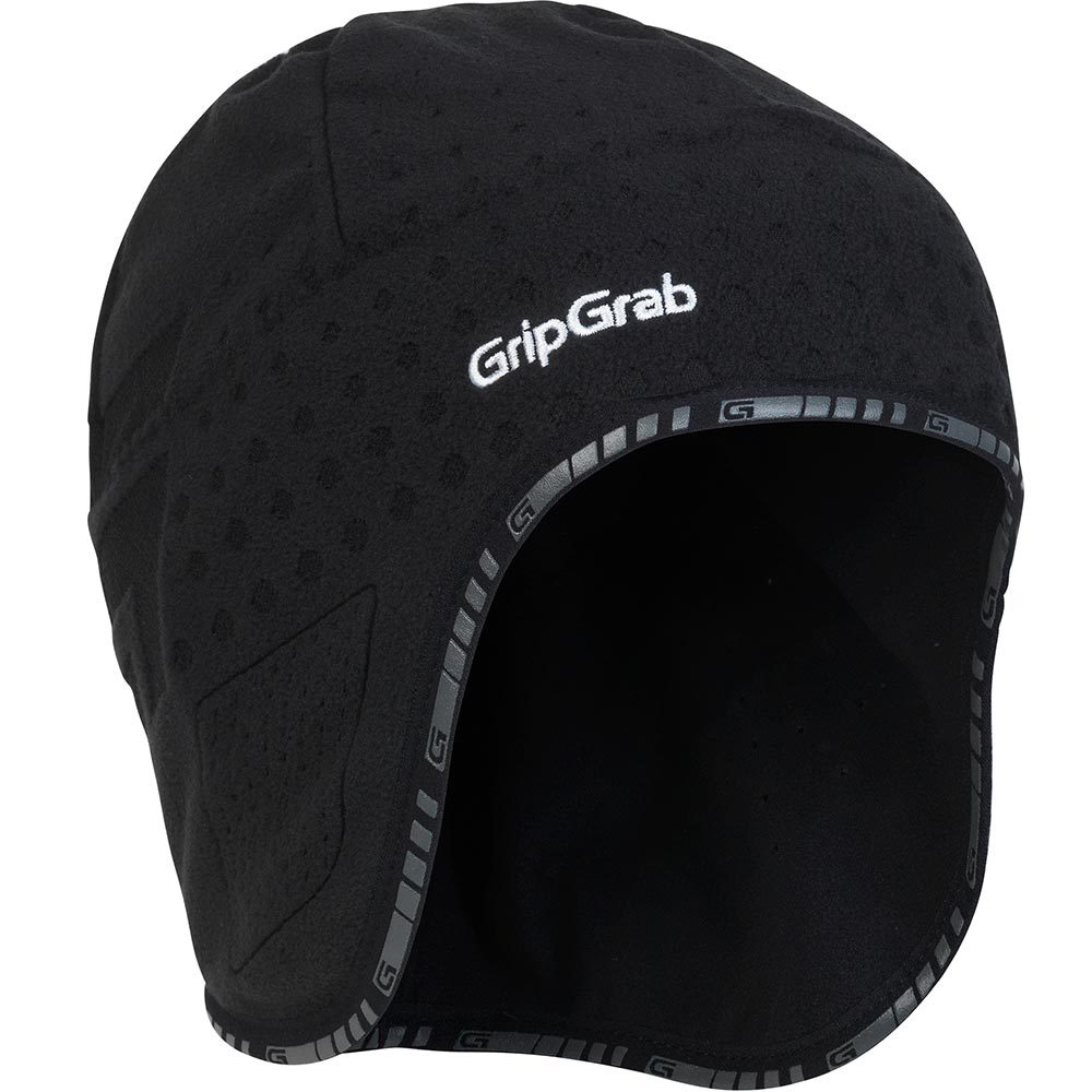 GripGrab Aviator Windproof Thermal Skull Cap Zwart
