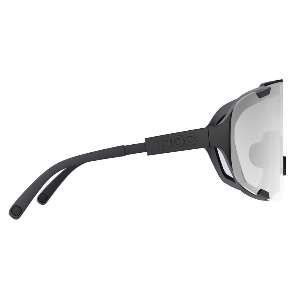 POC Devour Wide Fit Sport Zonnebril Zwart met Photochromic Lens Grijs