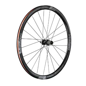 Tweedekans Vision Team 35 Comp SL Disc Clincher Race Wielset Grijs