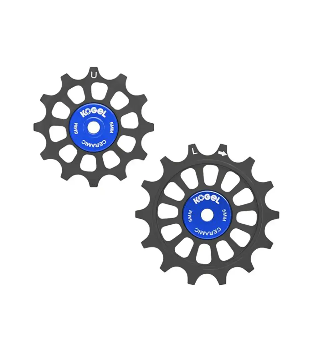 Kogel Derailleurwieltjes Cross 12/14T SRAM XPLR Oversized Zwart